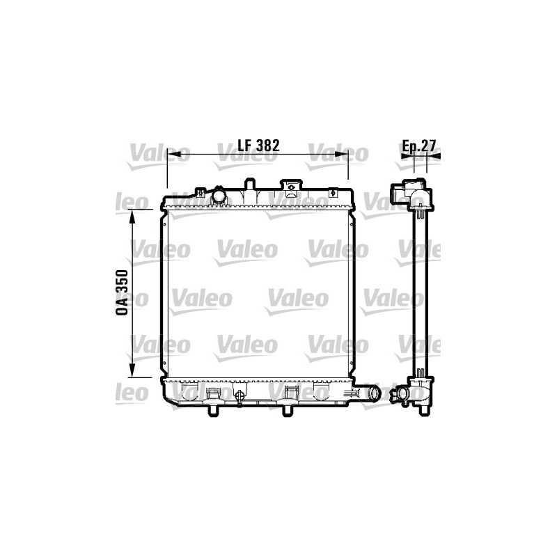Radiateur VALEO 732726 | MonPetitMécano