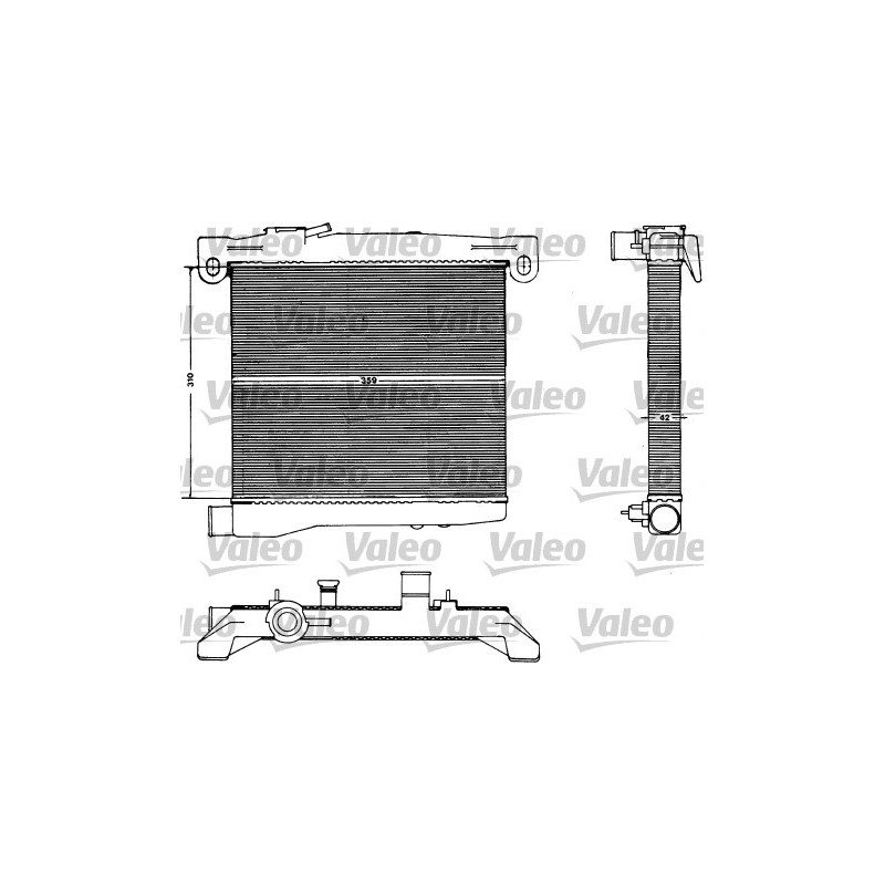 Radiateur VALEO 883428 | MonPetitMécano