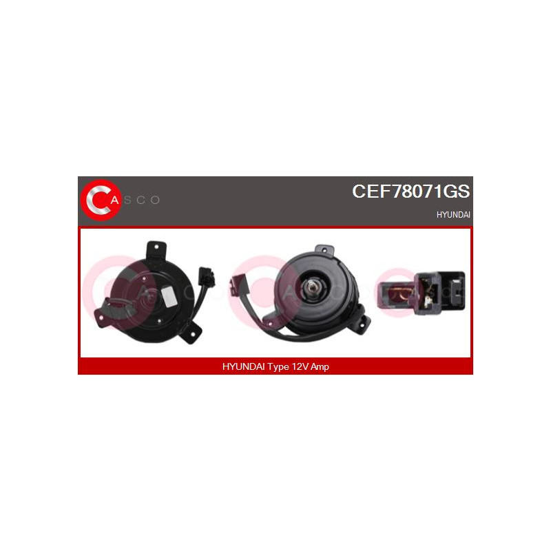 Moteur de ventilateur CASCO CEF78071GS | MonPetitMécano