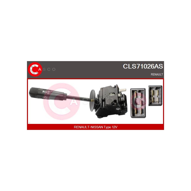 Commutateur de colonne de direction CASCO CLS71026AS | MonPetitMécano