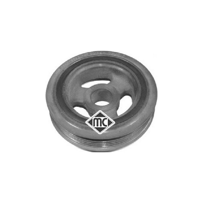Poulie damper Metalcaucho 04847 | MonPetitMécano